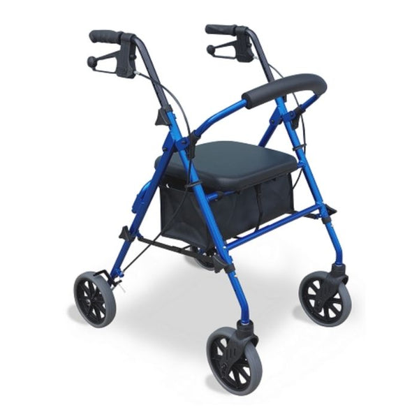 Adjustable 4 Wheeled Walker Redgum | Daily Living Products - Daily ...