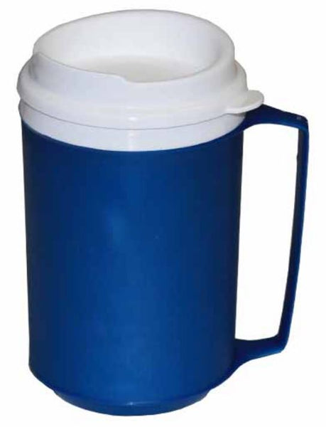 Insulated Mug with Tumbler Lid 12oz Blue - Daily Living Products