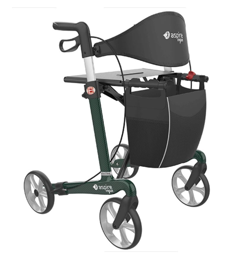 Aspire Vogue Carbon Fibre Rollator - 4 Wheel Walkers | Shop Now - Daily ...