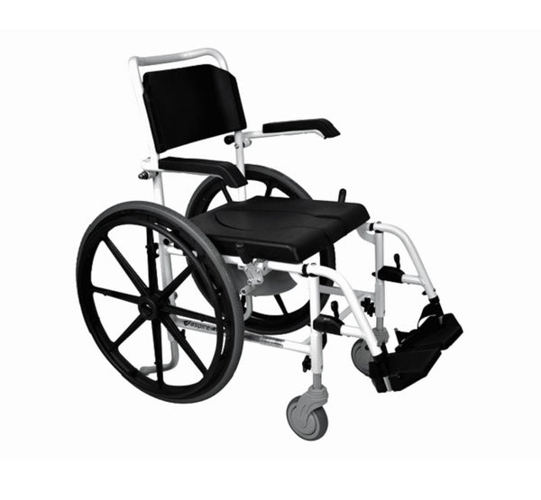 Aspire Self Propelled Aluminium Commode - Daily Living Products