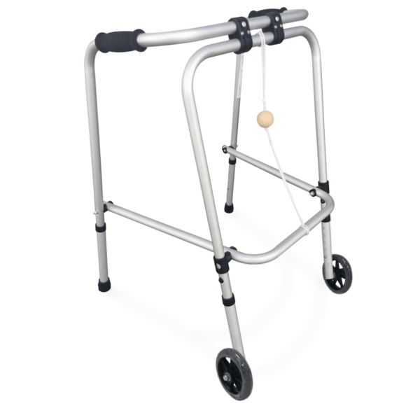Folding Pyramid Walking Frame with wheels - Daily Living Products
