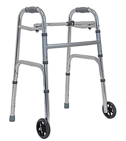 Folding Walking Frame with front wheels - Daily Living Products