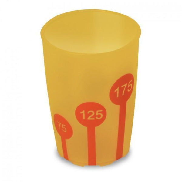 Ornamin Non Slip Cups with measuring icon - Daily Living Products