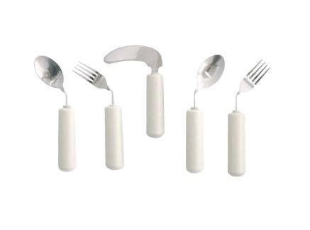 Queens Angled Cutlery - Daily Living Products